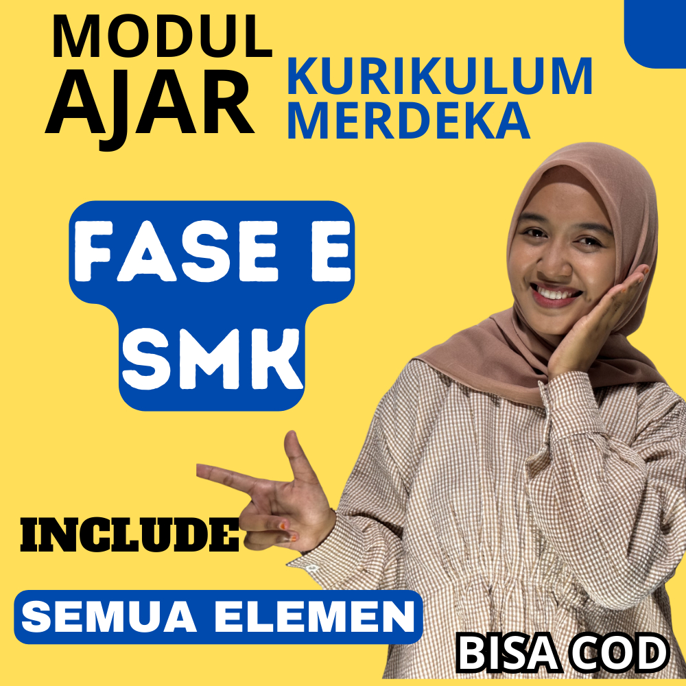 Jual PERANGKAT AJAR KURIKULUM MERDEKA SMK FASE E SIAP PAKAI INCLUDE ...
