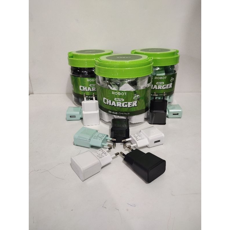 Jual New Arrivall !! ROBOT RT-K4s Batok Kepala Charger Original 5V/1A | Shopee Indonesia