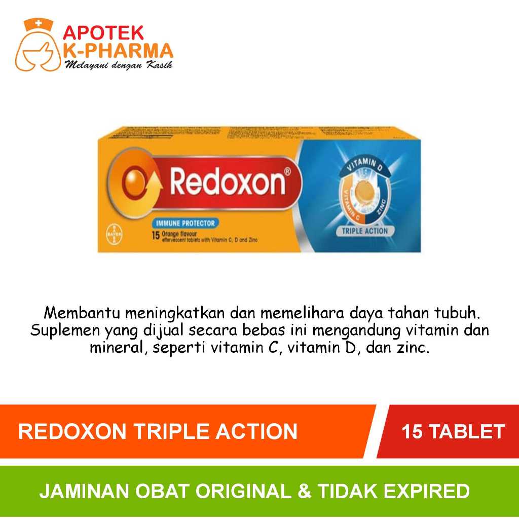Jual Redoxon Effervesent Obat Original | Shopee Indonesia