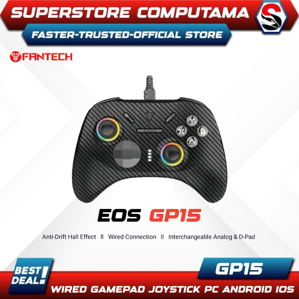 Jual Fantech GP15 | GP-15 EOS VEGA Multi Platform Wired Gamepad ...