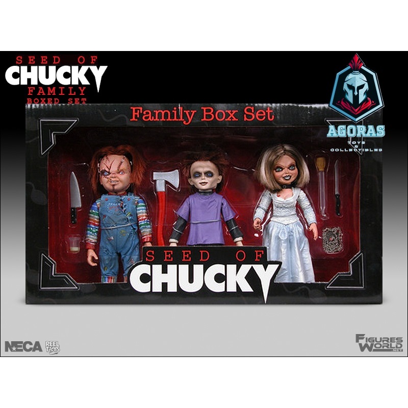 Jual NECA SEED OF CHUCKY FAMILY BOX SET SUPER LANGKA HOLY GRAIL RARE ...