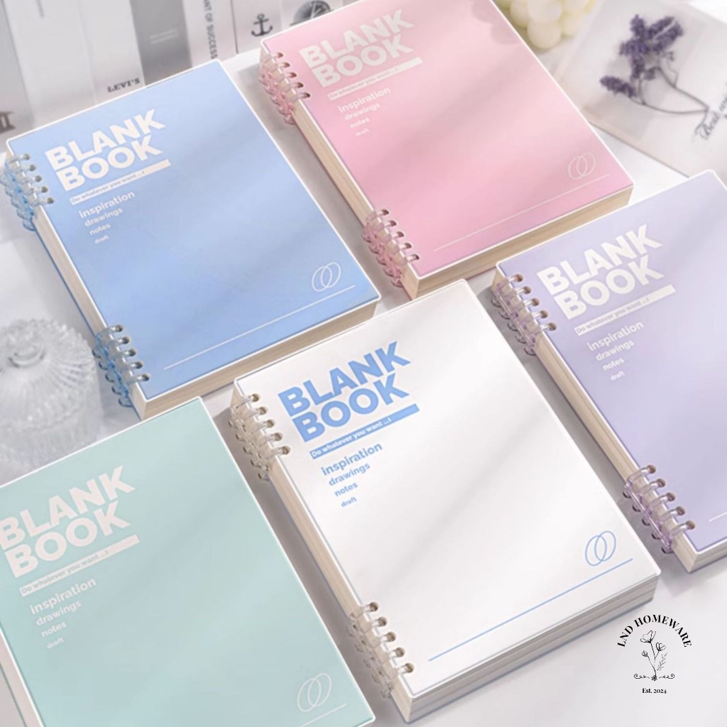 Jual Buku Tulis / Blank Book Notebook A4, A5, B5 / Diary / Loose Leaf ...