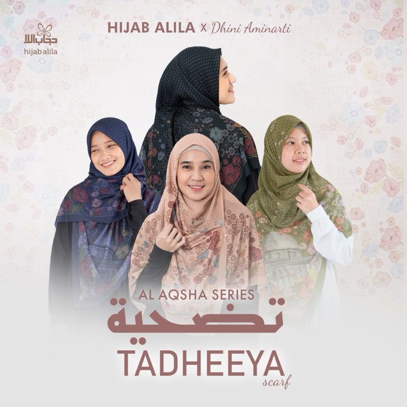 Jual Hijab Alila Tadheeya Scarf X Dhini Aminarti | Shopee Indonesia