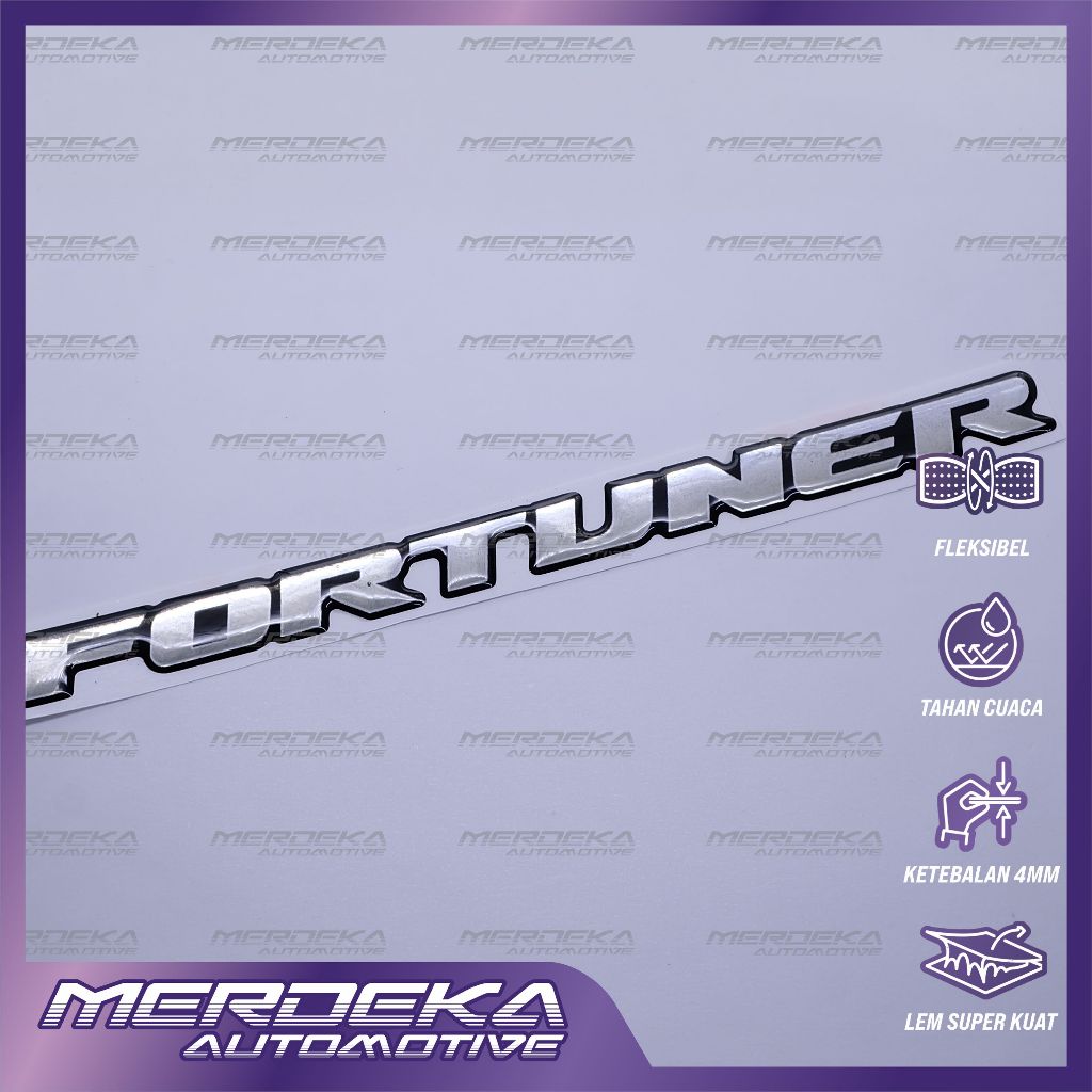 Jual Emblem toyota fortuner / emblem timbul toyota fortuner / emblem ...
