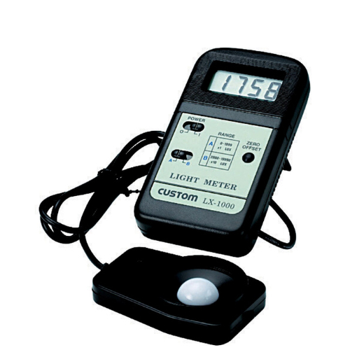 Jual Digital Light Meter Merek Custom LX10002201/Alat ukur intensitas ...