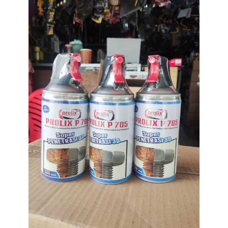 Jual WD prolix 300ml / penetrating oil 300ml / pelumas anti karat 300ml ...
