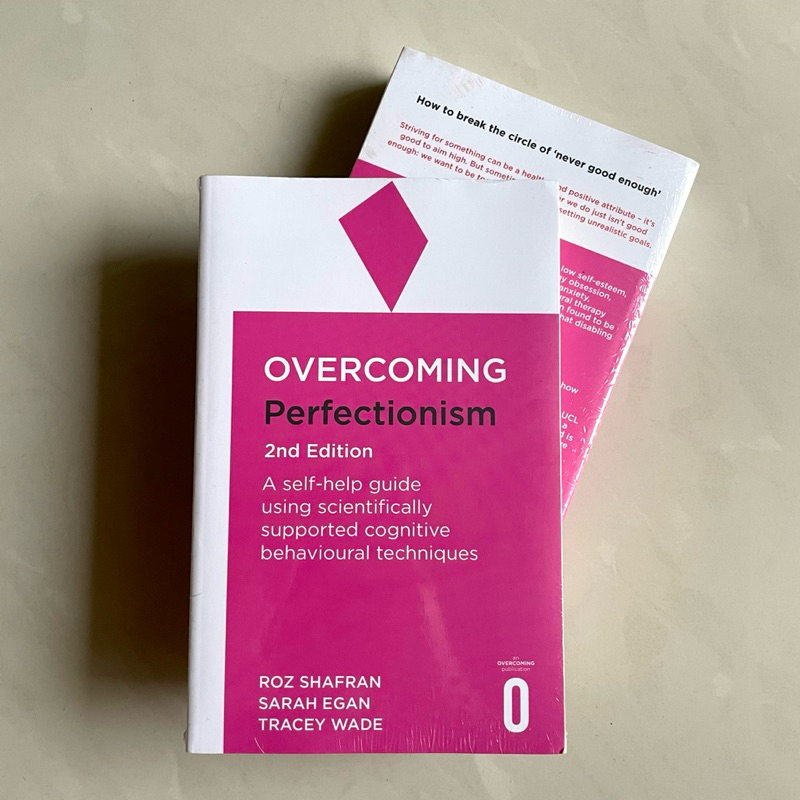Jual Overcoming Perfectionism by Roz Shafran, Sarah Egan, and Tracey ...