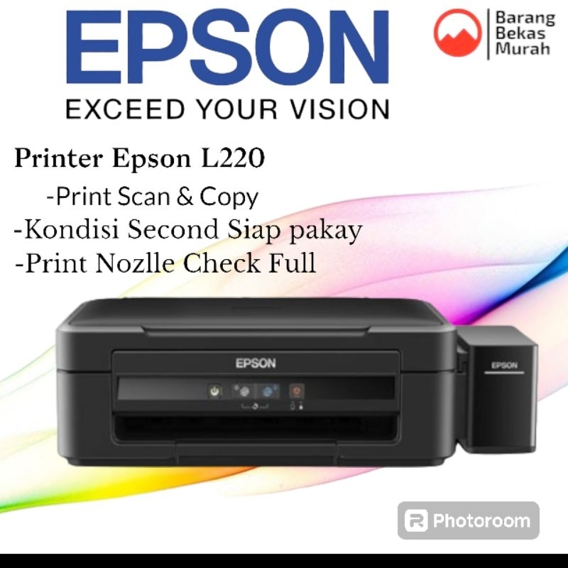 Jual Perinter Epson L220 Printer Cetak Warna Multifungsi All in one ...