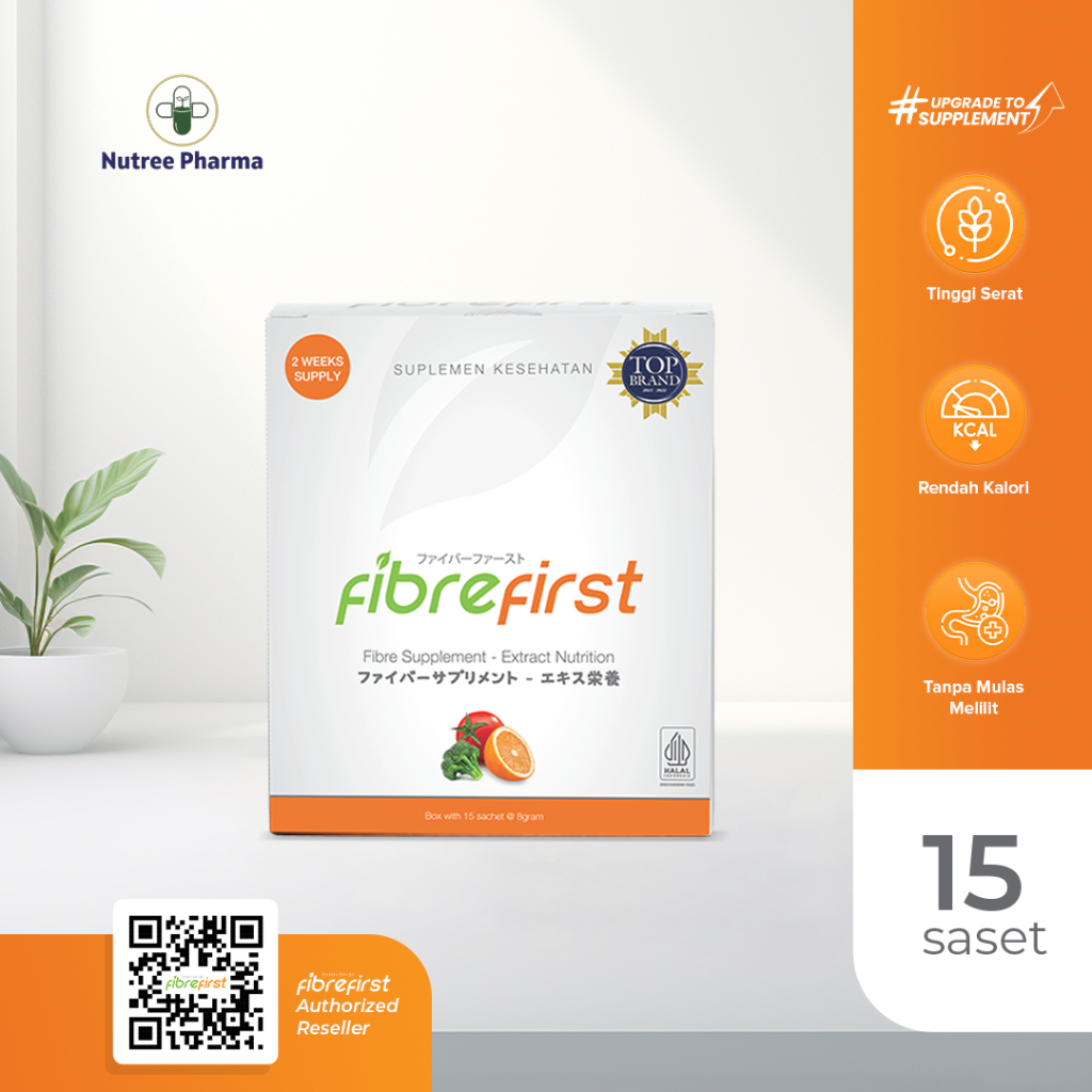 Jual FibreFirst | Fibre First | Diet & Detox | Two Weekly Supply Isi 15 ...