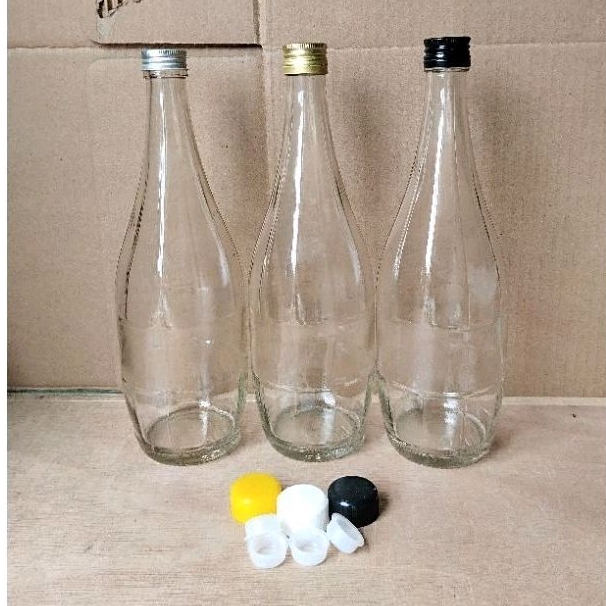 Jual BOTOL KACA 750ML POLOS, SOLE 750ML | Shopee Indonesia