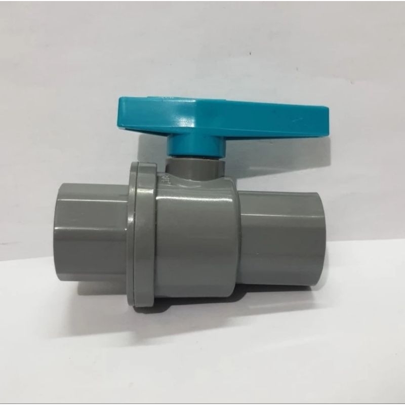 Jual Ball valve pvc 1 inch. Stop kran. BV pvc. | Shopee Indonesia