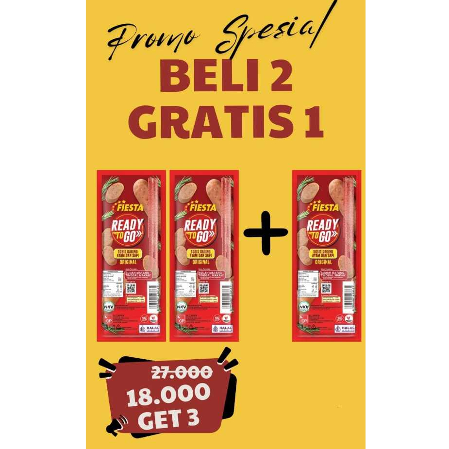Jual FROZEN FOOD FIESTA SOSIS DAGING SAPI DAN AYAM - DISASS JOGJA ...