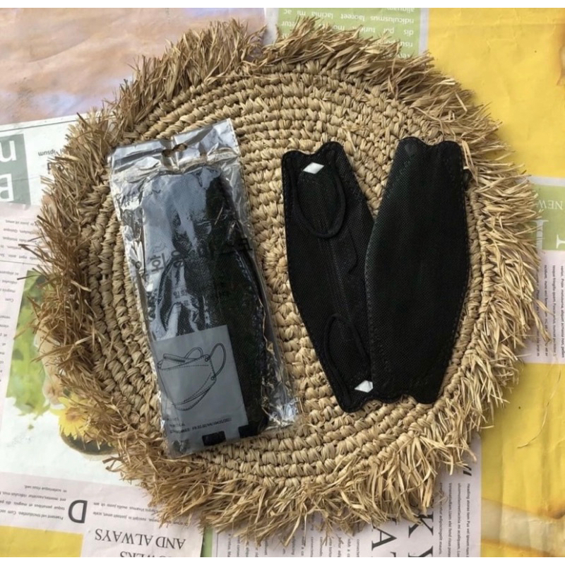 Jual Masker KF94 Y&B Hitam | Shopee Indonesia