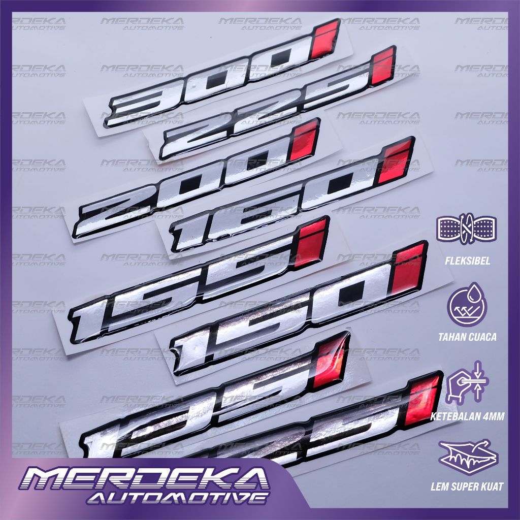 Jual emblem cc motor / emblem 125i / emblem 150i / emblem 125cc ...