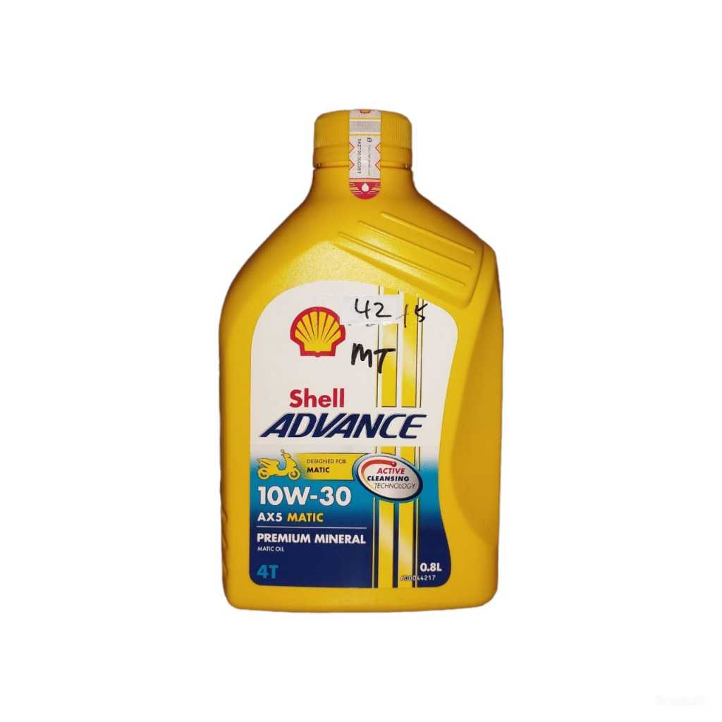 Jual Oli Shell ADVANCE 10W-30 AX5 MATIC ORIGINAL | Shopee Indonesia