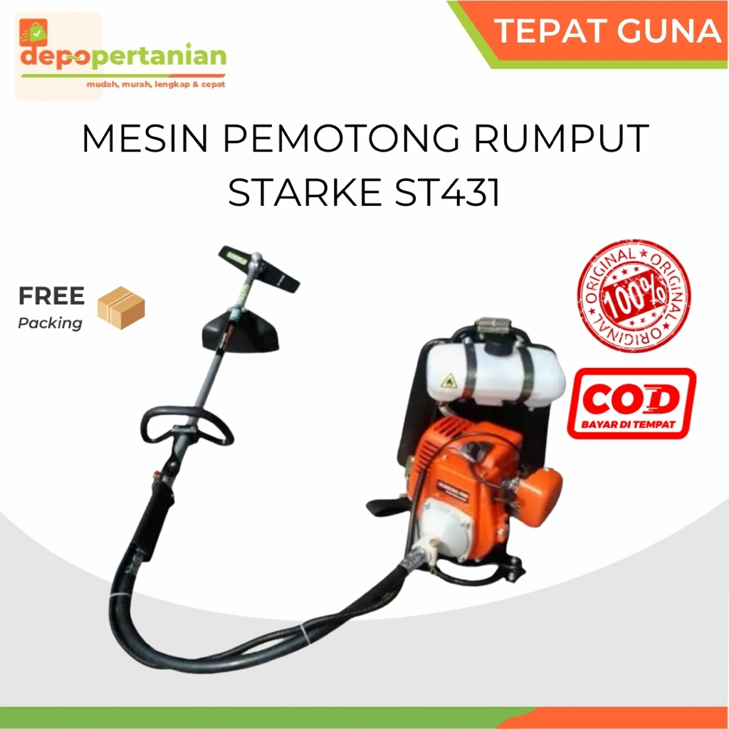 Jual Depo Pertanian - Mesin Potong Rumput 4 Tak Starke ST431 Brush ...