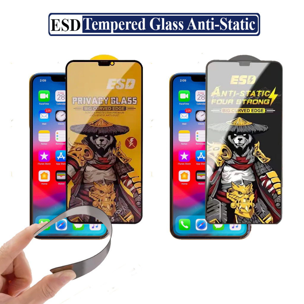 Jual Tempered Glass ESD Oppo A33 A53 A52 A92 A54 A74 A55 A95 A96 A76 ...