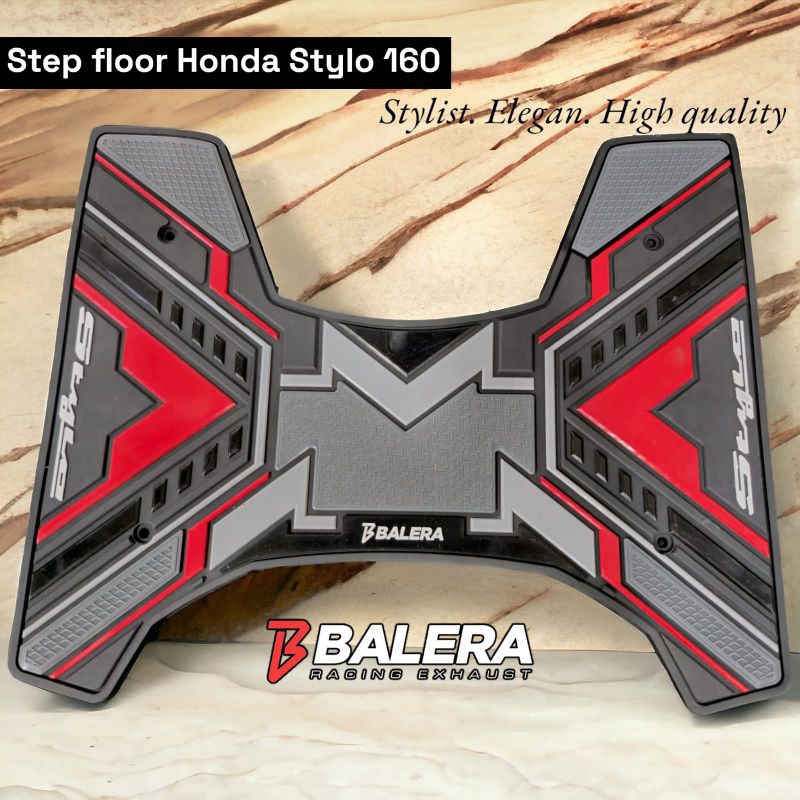 Jual Karpet Motor Stylo 160 Alas Kaki Stylo 160 Original Balera Bahan Karet Premium | Shopee ...