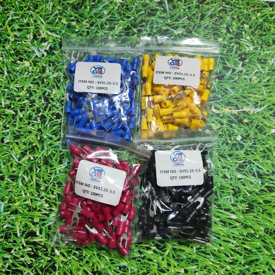 Jual Skun kabel Y SVS-1.25-3.5 Scun cable SVS1.25-3.5 dengan isolasi VORGE | Shopee Indonesia