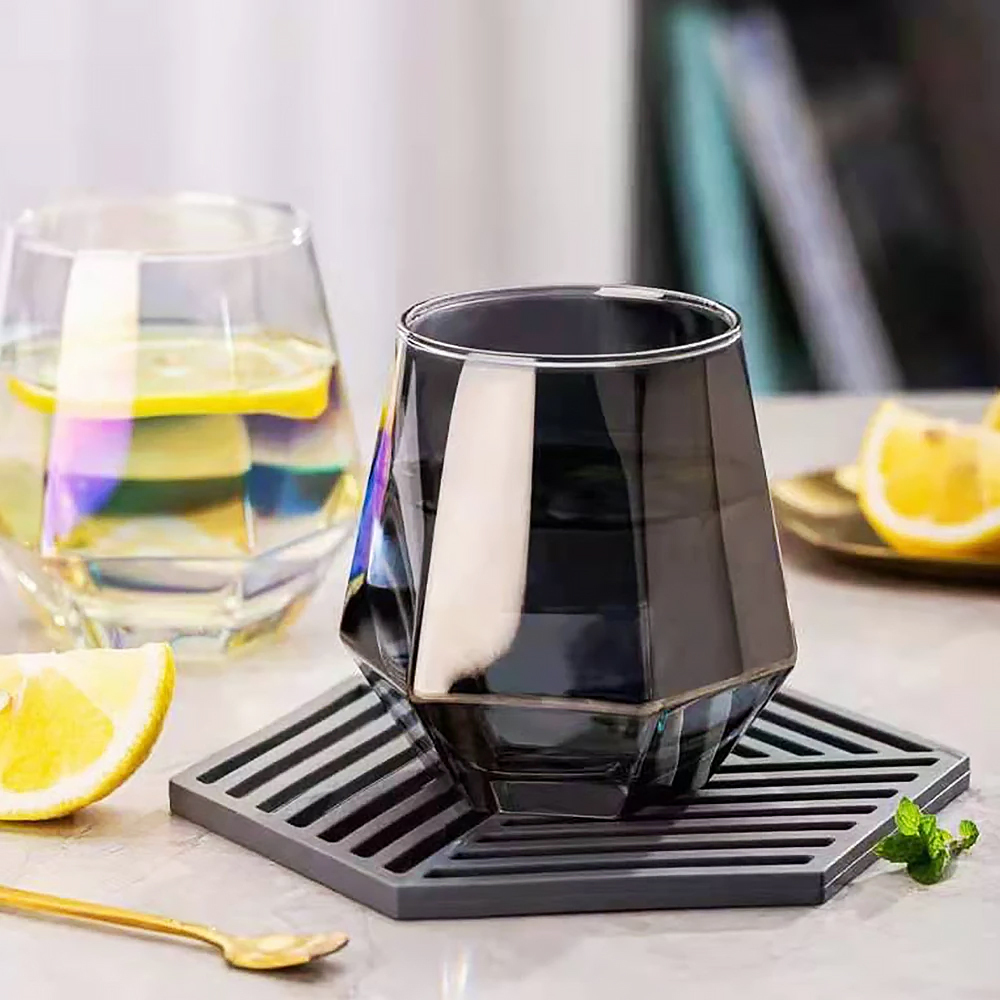 Jual Gelas Minuman Diamond Crystal Borosilicate Glass 310 ml | Shopee ...