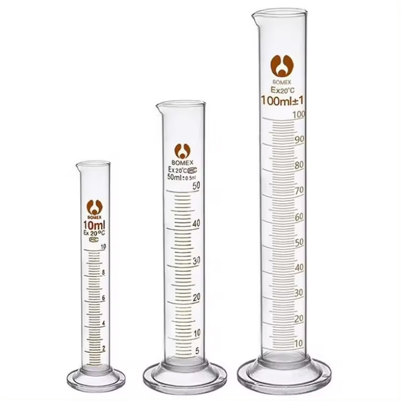 Jual Measuring Cylinder Gelas Ukur Kaca Laboratorium Gelas Takar Kaca ...