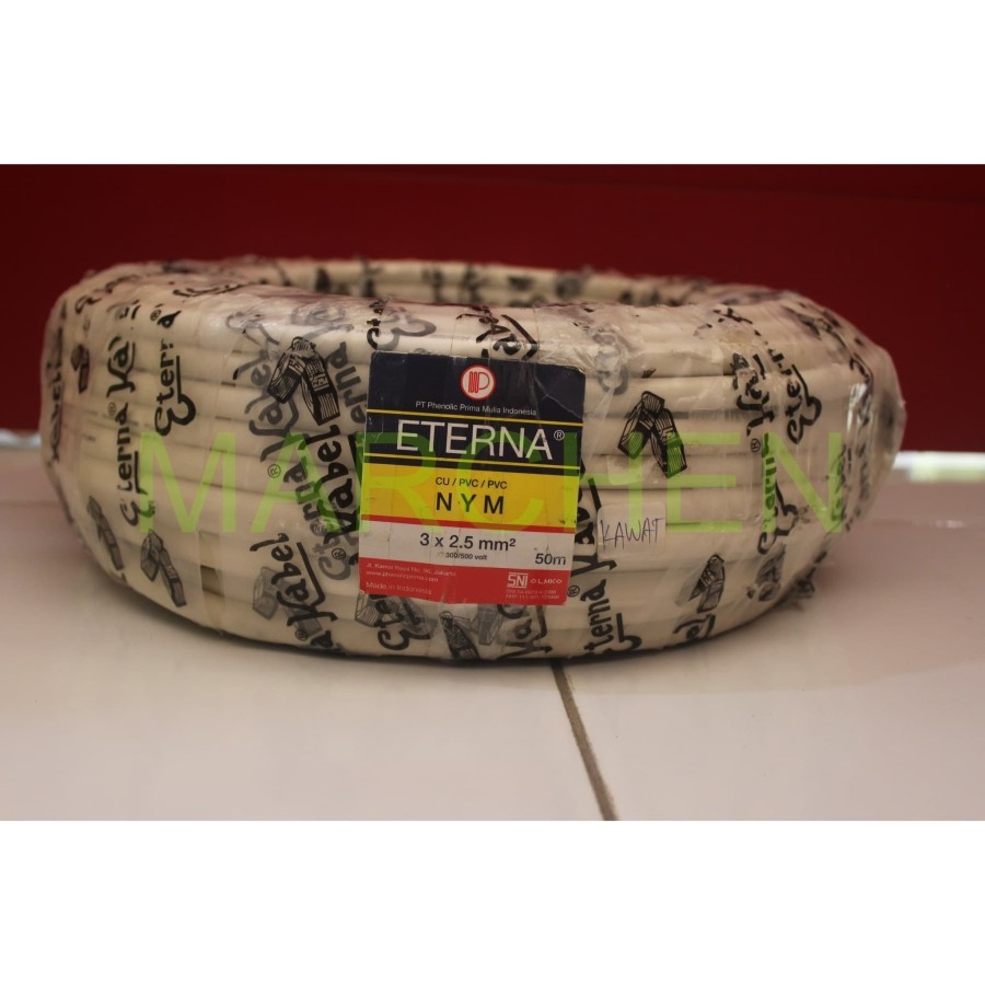 Jual KABEL NYM 3x2.5 KAWAT ETERNA | Shopee Indonesia