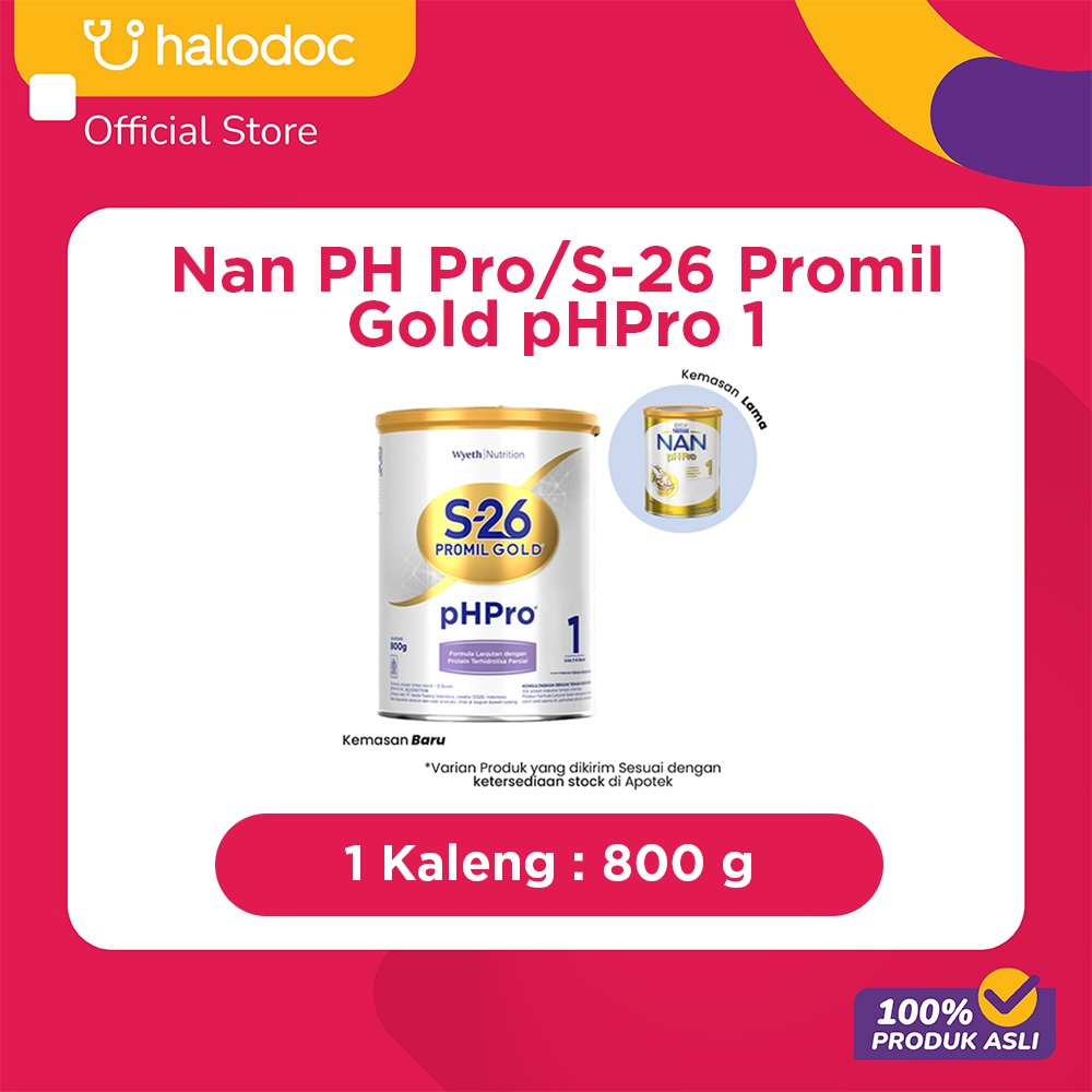 Jual Nan PH Pro/S-26 Promil Gold pHPro 1 800 g | Shopee Indonesia
