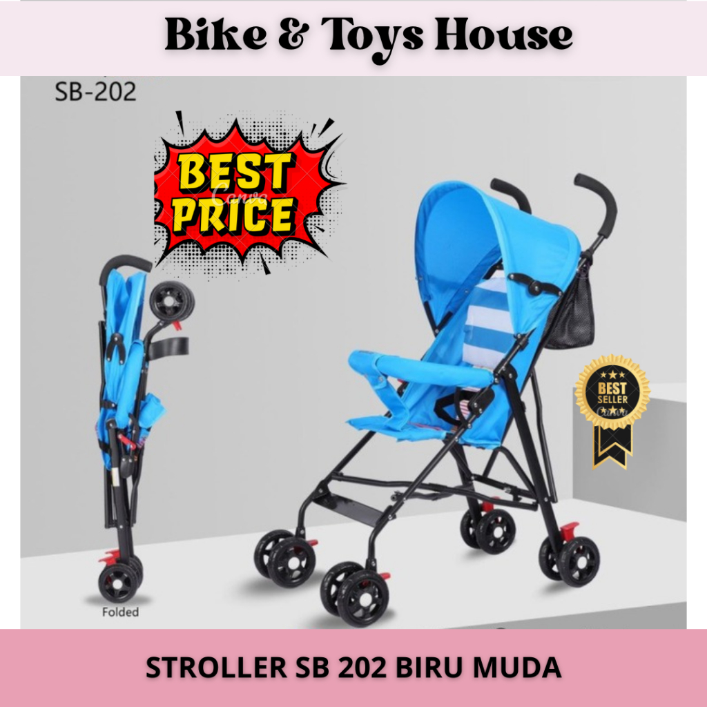 Jual Baby Stroller Space Baby Pacific Original - SB 202 | Shopee Indonesia