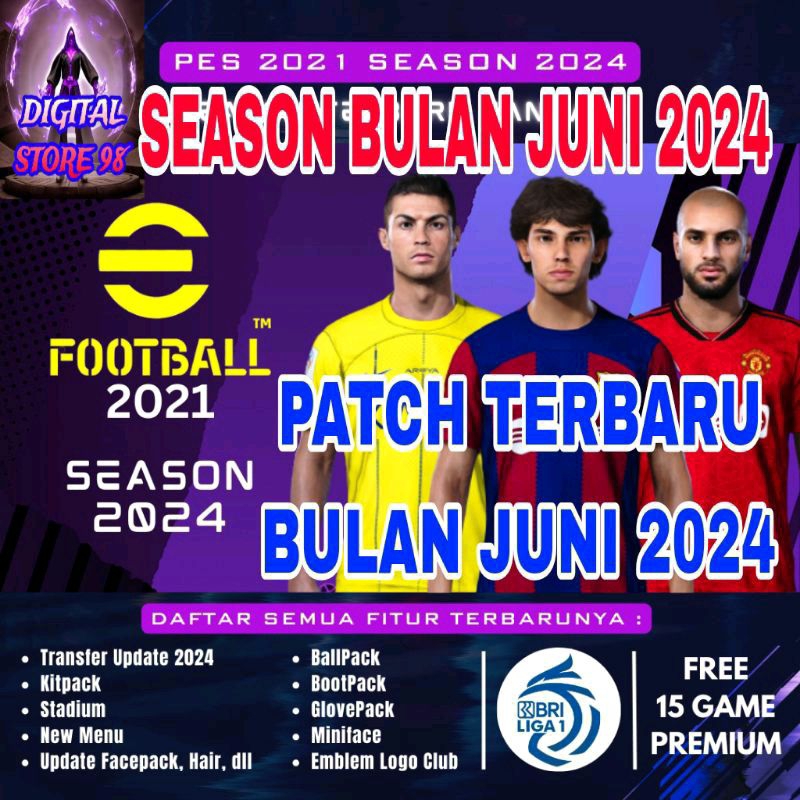 Jual PES 2021 SEASON JUNI 2024 - PRO EVOLUTION 2021 - GAME LAPTOP - PC ...