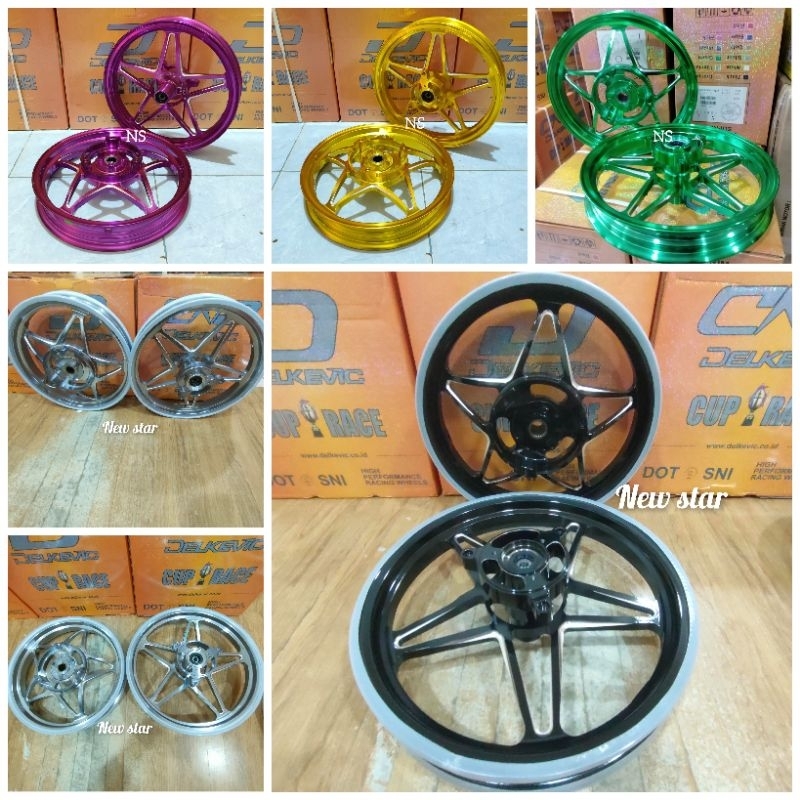 Jual VELG DELKEVIC X1 NMAX NEW/OLD VELAK DELKEVIC DND NMAX NEW OLD ...