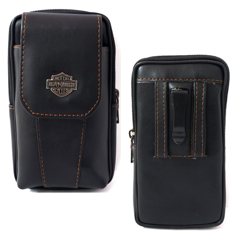 Jual Dompet Case Hp Pria Combi Flip Kulit Jumbo Max 7 WS Plat Black ...
