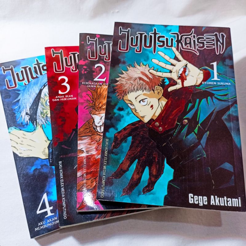 Jual Komik Manga Jujutsu Kaisen / JJK Vol. 1 - 4 [CEK DESKRIPSI] | Shopee Indonesia
