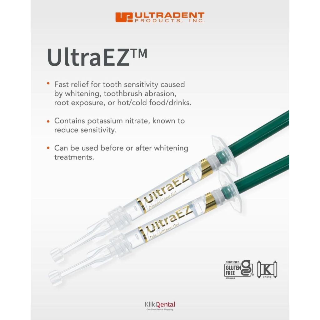 Jual KLIK DENTAL Ultradent Ultra EZ Desentizer 1.2ml | Shopee Indonesia