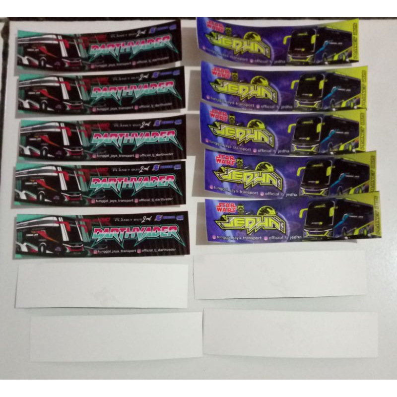 Jual Stiker bus Darthvader versi 1,Jedha versi 1 upin dan ipin nya ...