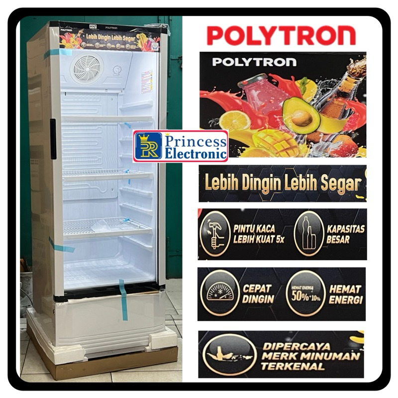 Jual POLYTRON Show case SCN 180 Pendingin Minuman | Shopee Indonesia