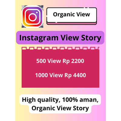 Jual View Story Instagram Proses Cepat Views All Story IG Viewers Bergaransi | Shopee Indonesia