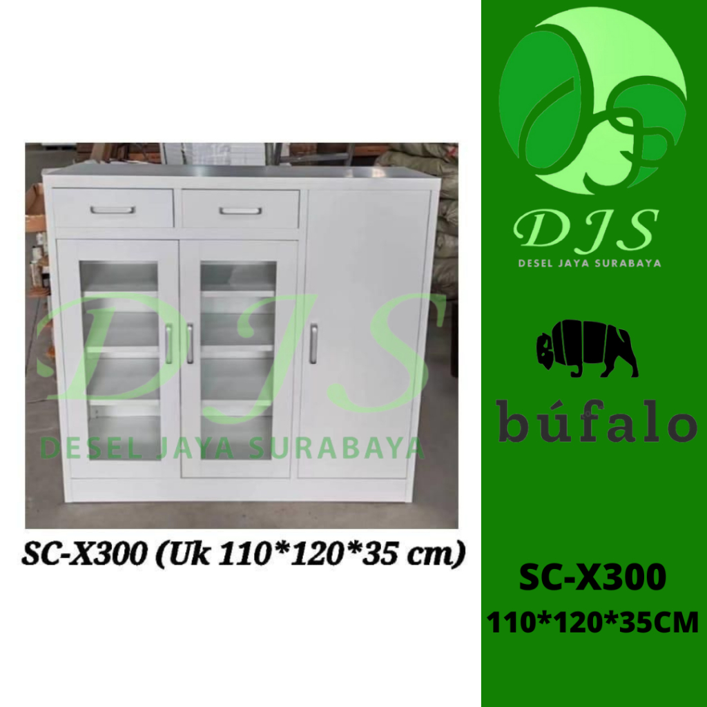 Jual Rak Sepatu Besi Pendek 3 Pintu SC-X300 - Lebih Lebar | Shopee ...