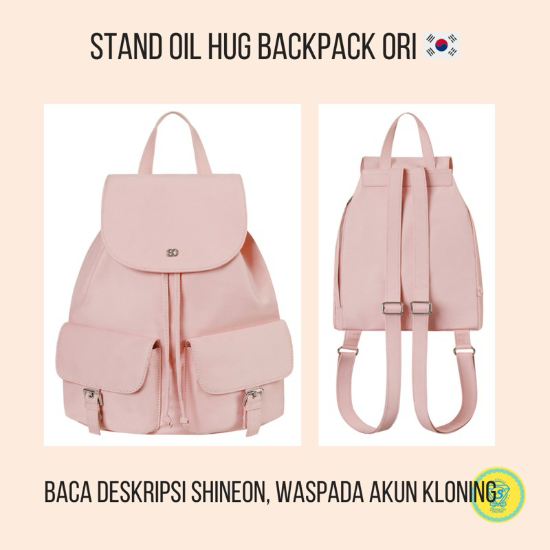 Jual [PO] CEK DESKRIPSI STAND OIL HUG BACKPACK RANSEL NILON ORIGINAL | Shopee Indonesia
