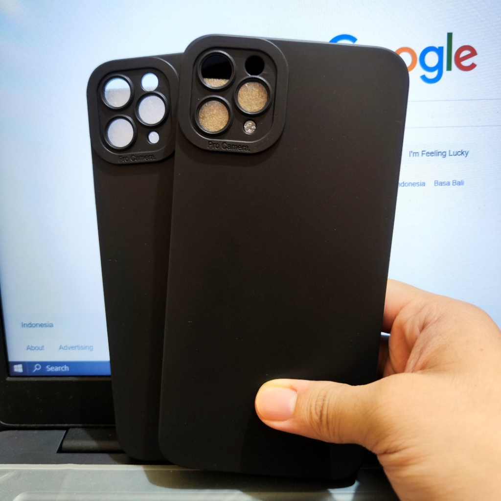 Jual Black matte softcase untuk Iphone IP 11, IP 11 Pro, IP 11 Pro Max ...