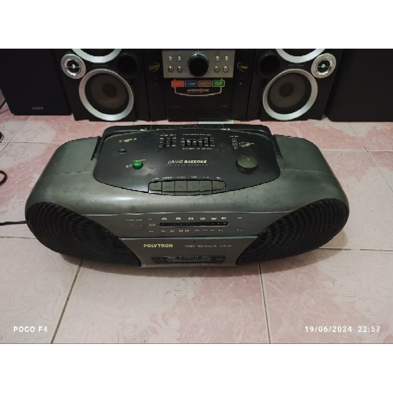 Jual Tape Radio compo Polytron GRAND BAZZOKE | Shopee Indonesia