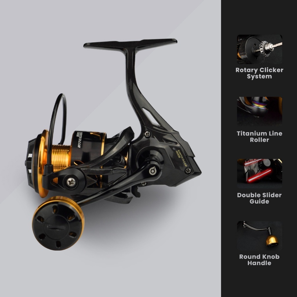 Jual REEL SPINNING IROLY INTEGRA SW POWER HANDLE AIR CARBON BODY 2000 3000 4000 6000 | Shopee ...