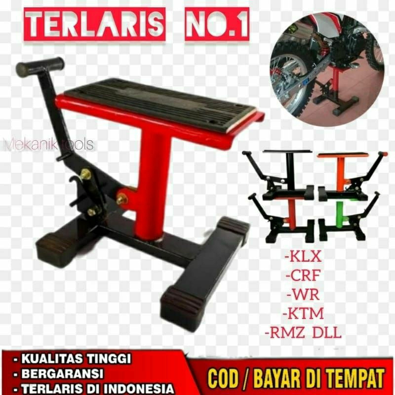 Jual Standar Paddock Motor Cross Trail Supermoto CRF KLX WR KTM ...