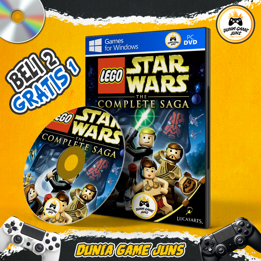 Jual LEGO Star Wars The Complete Saga | Game Lego | CD/DVD | Game PC ...