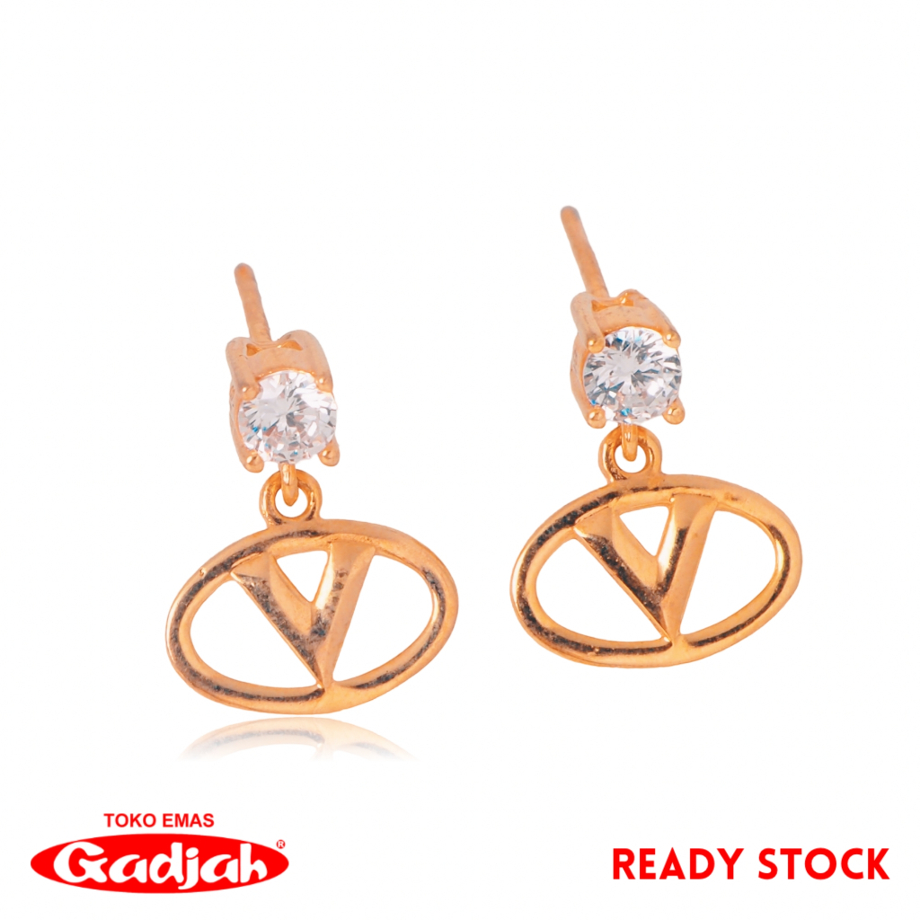 Jual Giwang Emas Tusuk Solitaire Mainan V ( TU ) - Toko Emas Gadjah ...