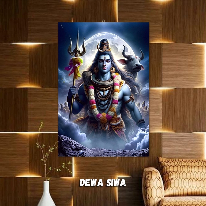 Jual HIASAN DINDING HINDU DEWA SIWA / Altar DEWA SIWA / Lukisan Hindu ...