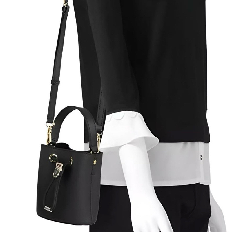 Jual Original Karl Lagerfeld Paris Maybelle Mini Bucket Bag in Pebbled ...