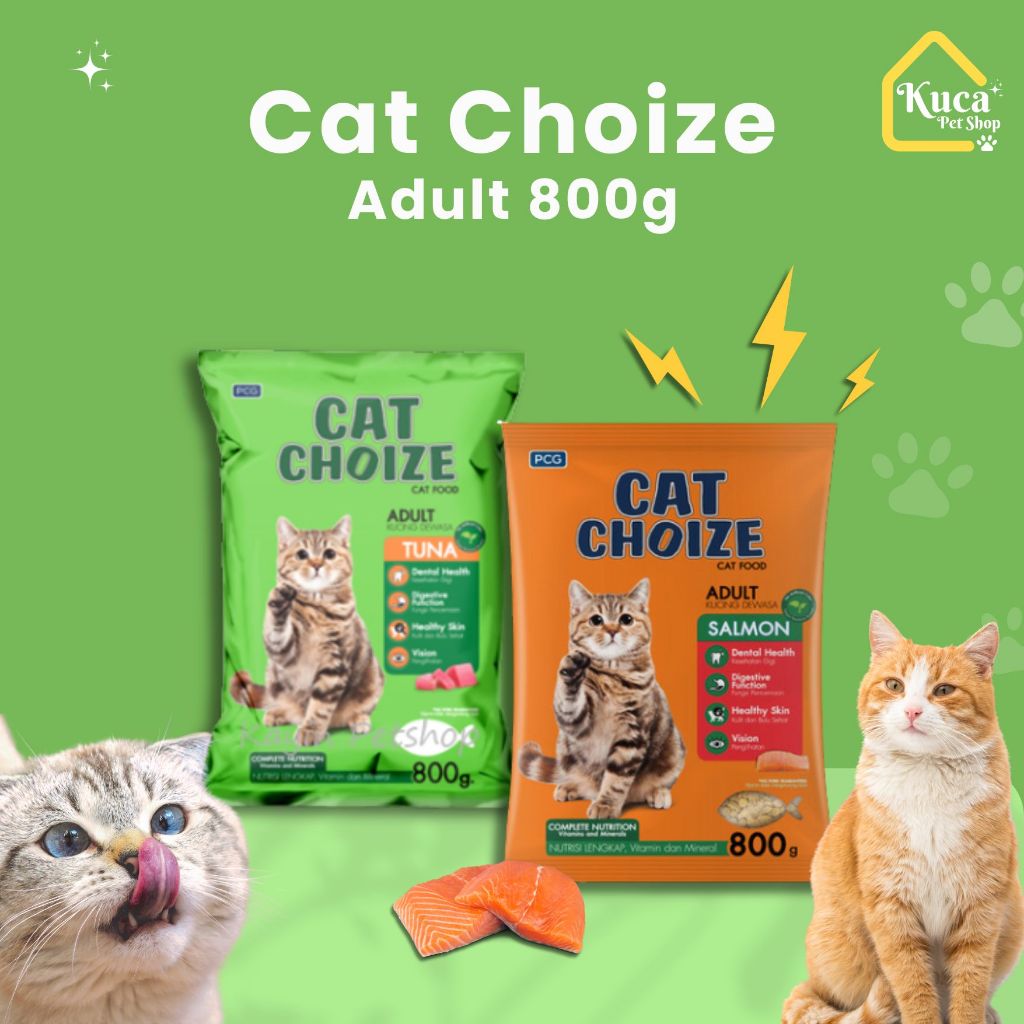 Jual Cat Choize Adult Tuna 800g Makanan Kucing Dewasa Kering Cat Dry ...