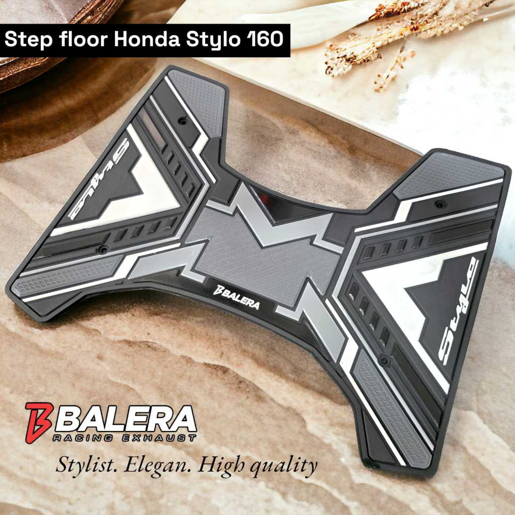 Jual Karpet Pijakan Kaki Honda Stylo 160 Rubber Step Floor Original Balera Local Pride | Shopee ...