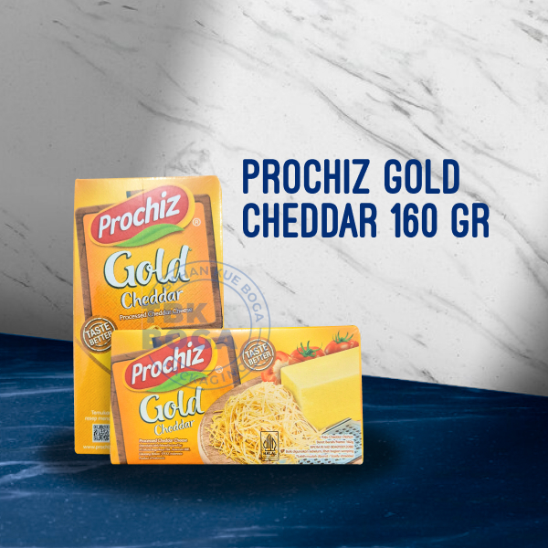 Jual Keju Prochiz Gold ( 160 gr ) Cheddar Emas Parut Cheese | Shopee ...