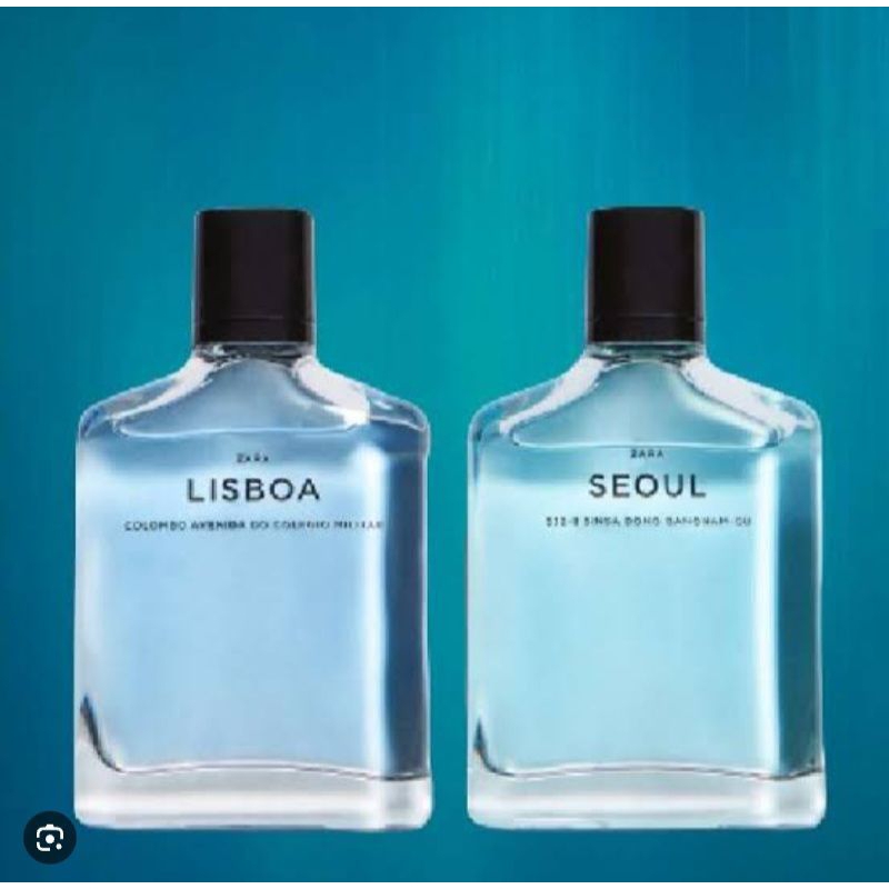 Jual parfum zara lisboa dan zara seoul for 100ml isi dua botol ...